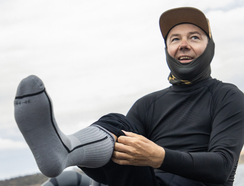 Warm and cozy near cold water. How to protect oneself from the chill ...