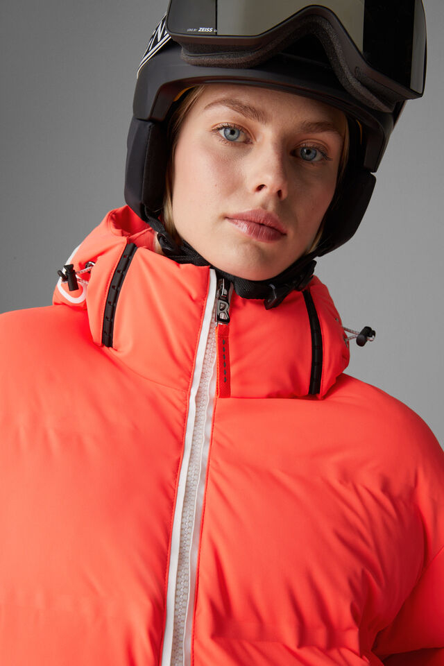Dámská funkční lyžařská bunda Fima v korálové barvě | BOGNER.cz