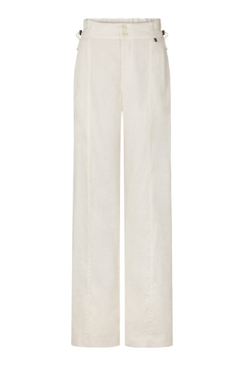Dámské Marlene kalhoty Rebel v off-white barvě | BOGNER.cz