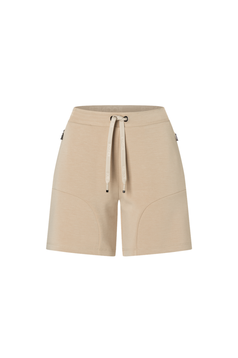 Dámské teplákové kraťasy Indra v béžové barvě | BOGNER.cz