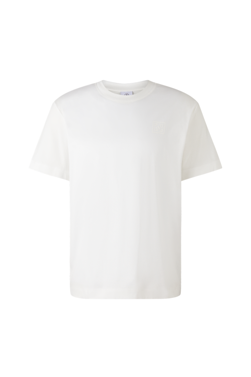 Pánské triko Lukas-1 v off-white barvě | BOGNER.cz