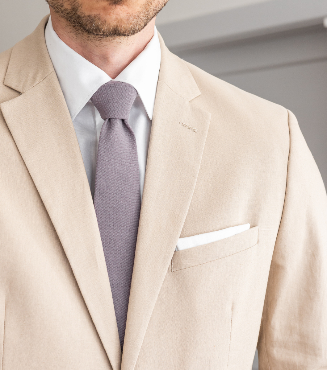 Mauve necktie | bubibubi.eu