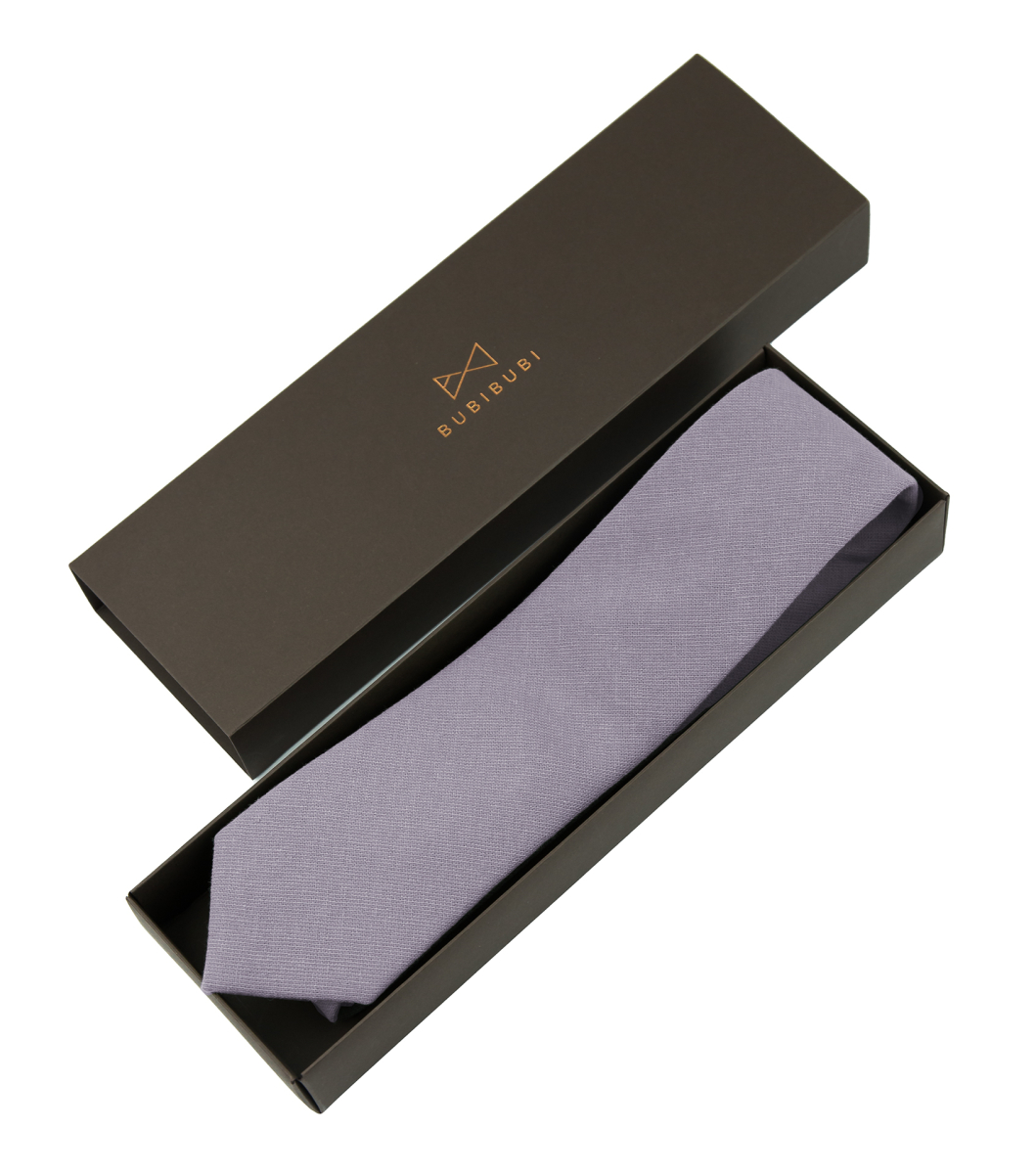 Mauve necktie | bubibubi.eu