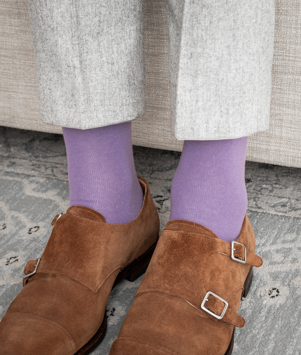 Purple socks | bubibubi.eu