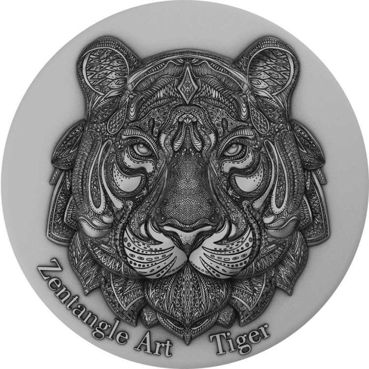 TYGR 2 oz stříbrná mince 2021 | Česká numismatika