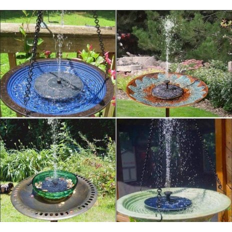 Zahradní solární fontánka | Bonyplus.cz