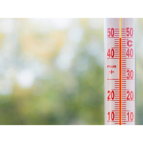 Vonkajší okenný teplomer biely 21 cm | Darčeky123.sk