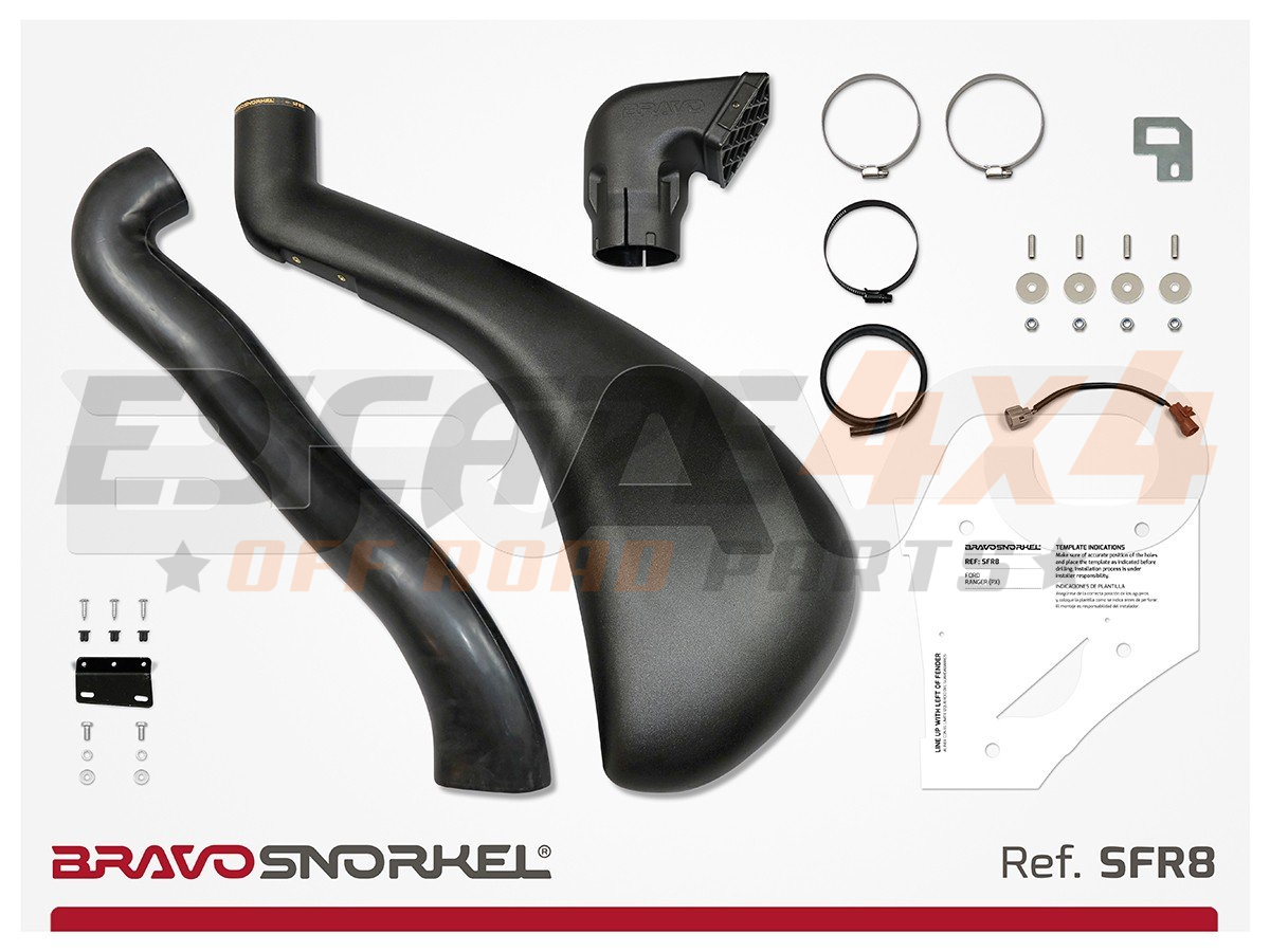 Bravo snorkel Ford Ranger PX (11 - ) | Escape4x4.eu