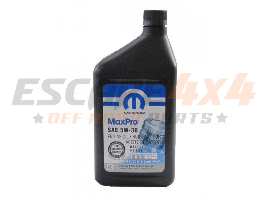 Olej do motoru Mopar 5W-30 946 ml | Escape4x4.cz