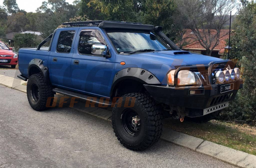 Plastové lemy 70 mm Kut Snake Nissan Navara D22 (01-08) | Escape4x4.cz