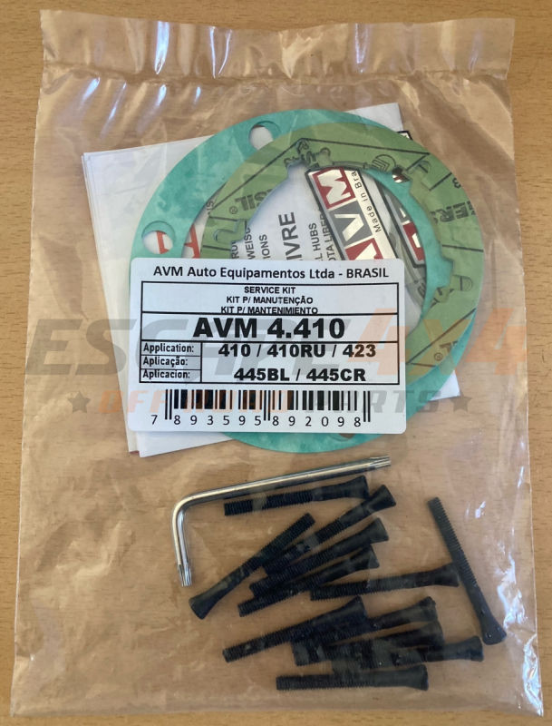 AVM 4.410 idler pulley repair kit | Escape4x4.eu