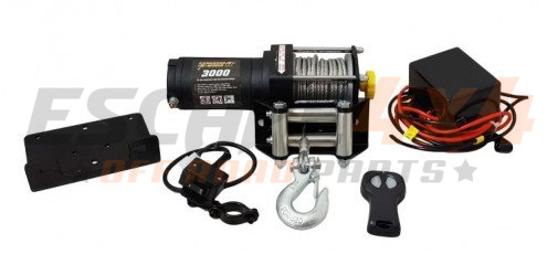 PowerWinch 3000lbs (1361kg) | Escape4x4.eu