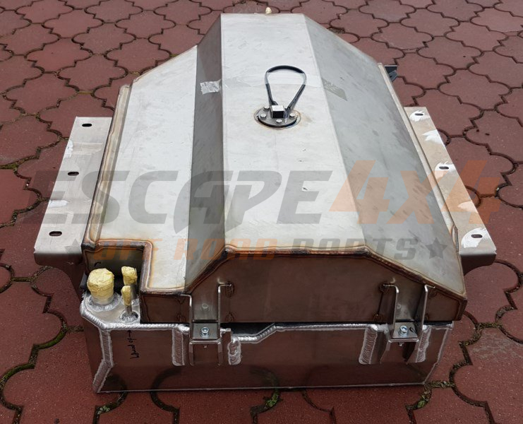 Fuel tank (95l) with additional water tank (46l) Toyota Land Cruiser J8 ...