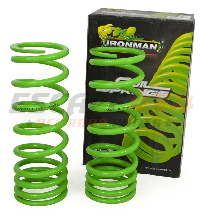 Rear springs +4.5 cm 0-300 kg Land Rover Defender 90/Discovery I LJ (89 ...
