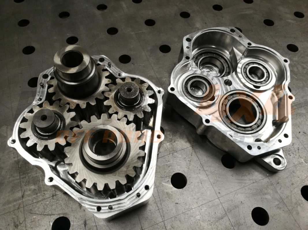 Portal reducers for front and rear axle Nissan Patrol Y60 (88-97)/Y61 ...