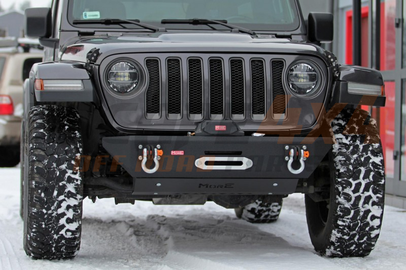 Front steel bumper Jeep Wrangler JL (18-) | Escape4x4.eu