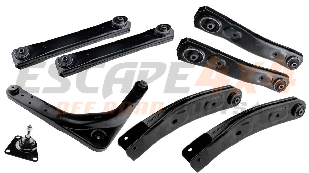 Control arms set Jeep Grand Cherokee WJ (99-04) | Escape4x4.eu