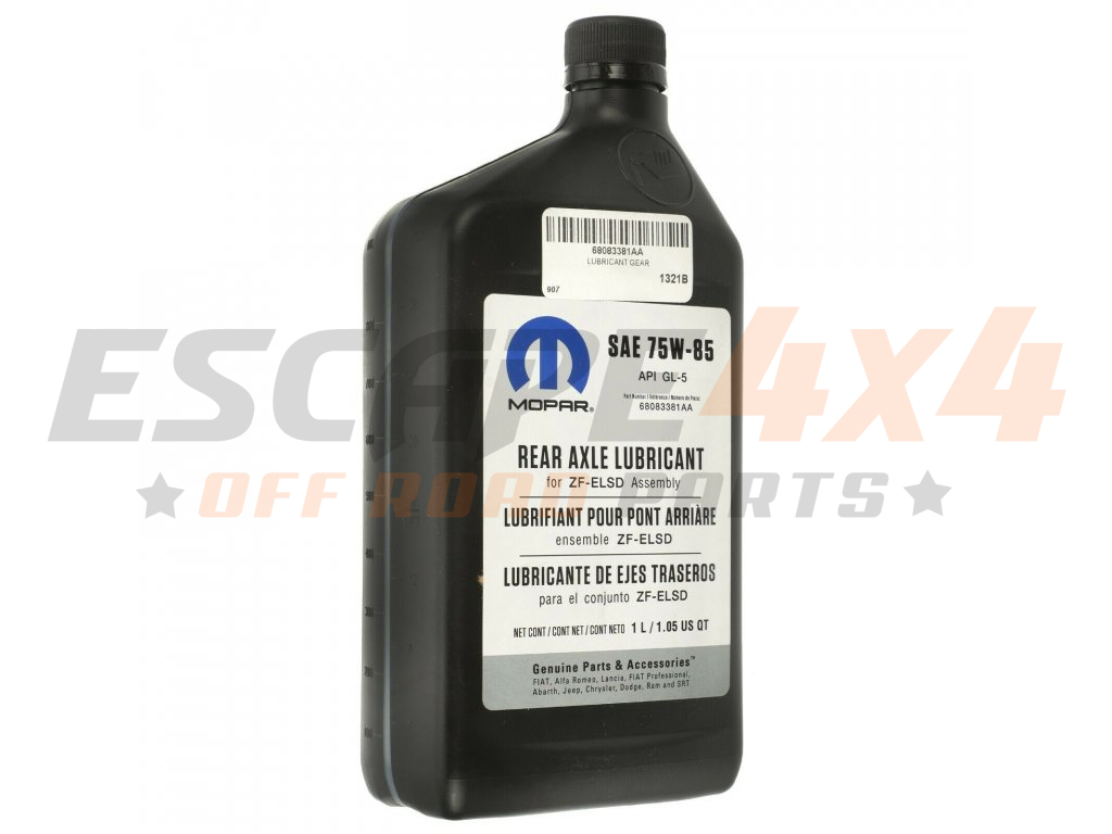 Rear differential oil Mopar 75W-85 ZF-ELSD 946 ml | Escape4x4.eu