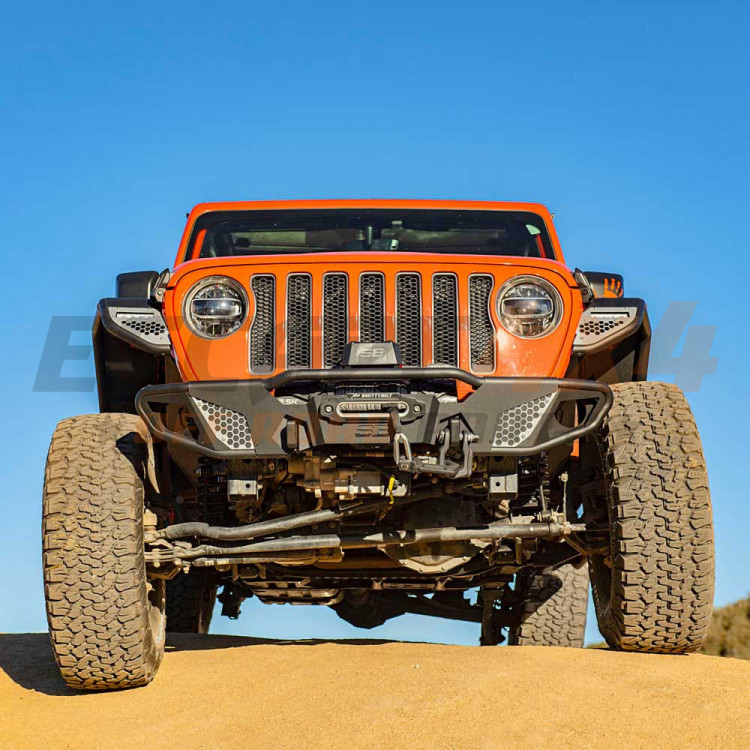Front bumper with winch plate Smittybilt Jeep Wrangler JK (07-18)/JL ...