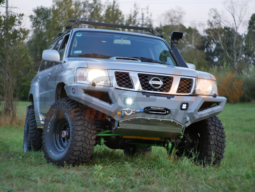 Přední ocelový nárazník Motoproject Nissan Patrol Y61 GU4 (05-15 ...