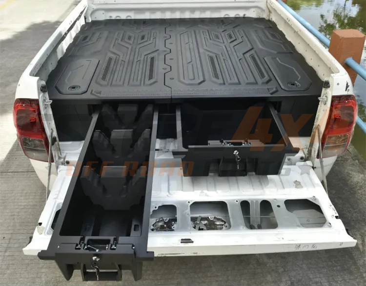 Drawer system for cargo bed Toyota Hilux Revo (15-) | Escape4x4.eu