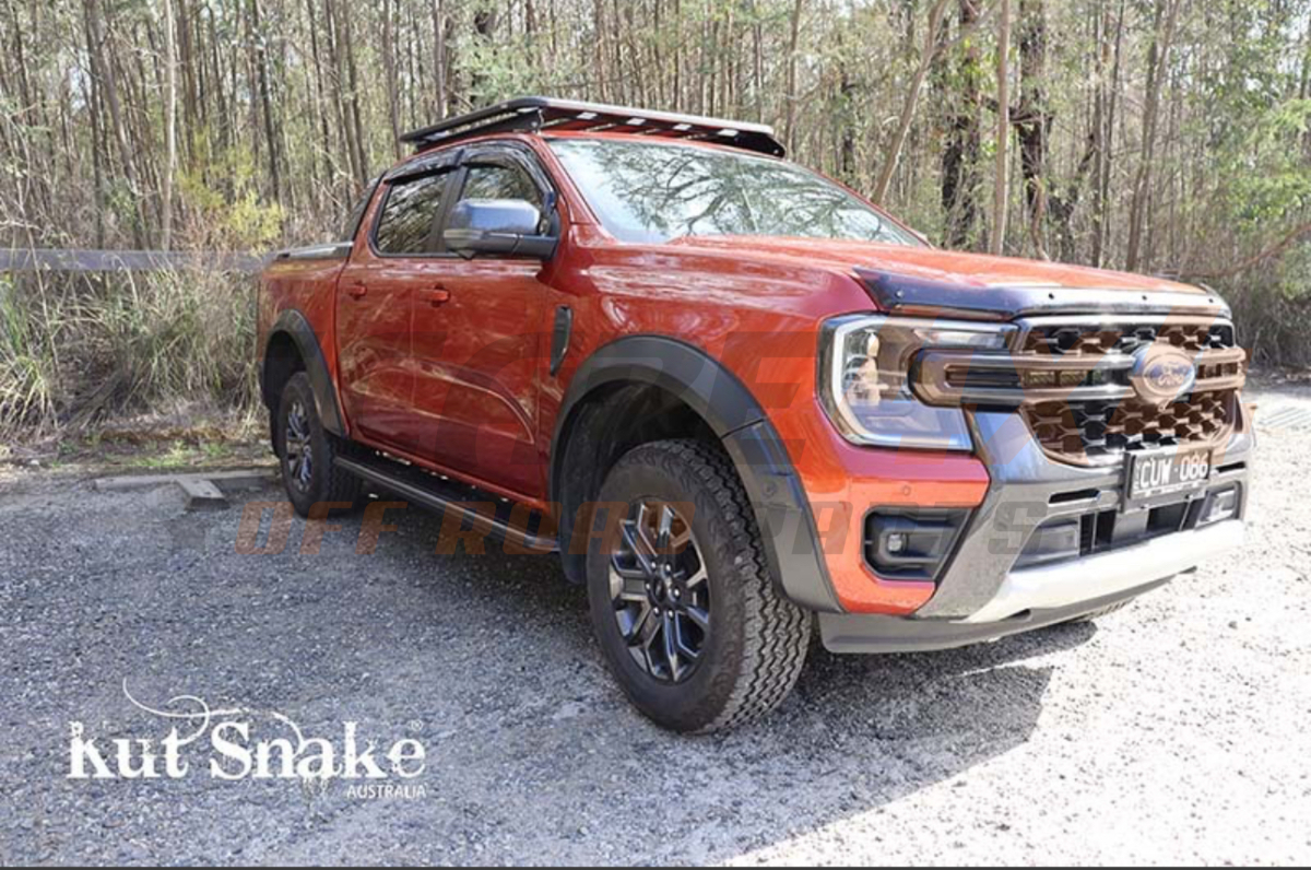 Plastic fender flares 40 mm Kut Snake Ford Ranger PX4 (22-) Wildtrak ...