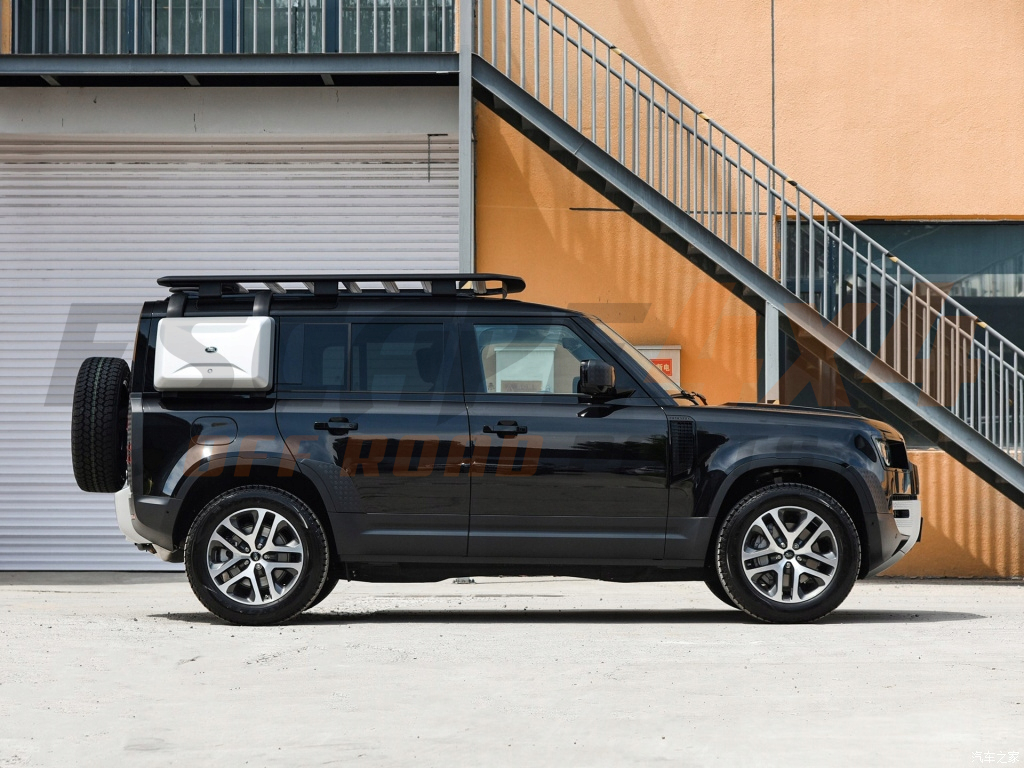 Rear side window storage box Land Rover Defender | Escape4x4.eu