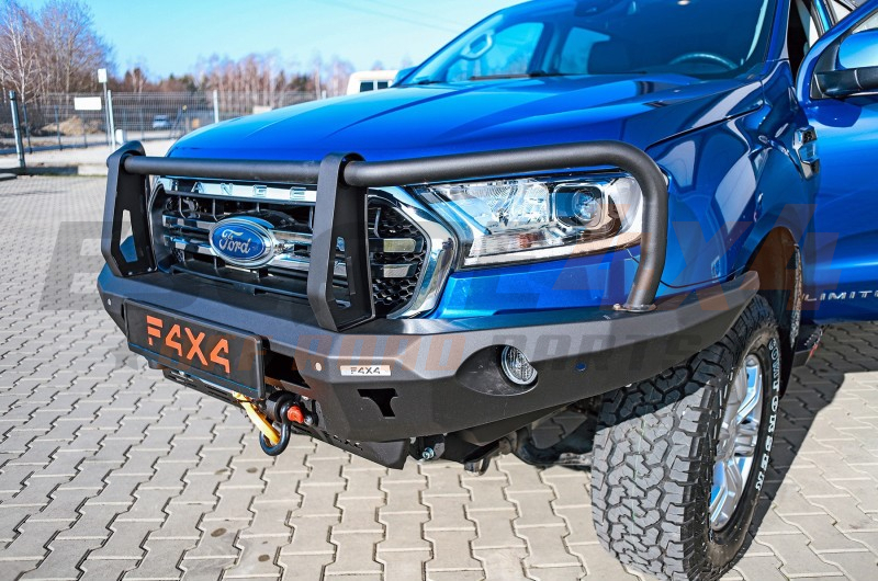 Front bumper with bullbar Ford Ranger T6 (19-23) EcoBlue 2.0L ...