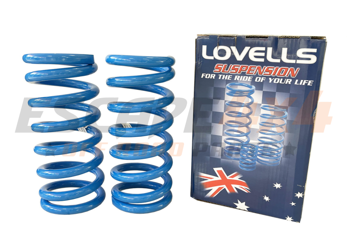 Rear springs +5 cm 100-300 kg Lovells Toyota Land Cruiser J20 (07 ...