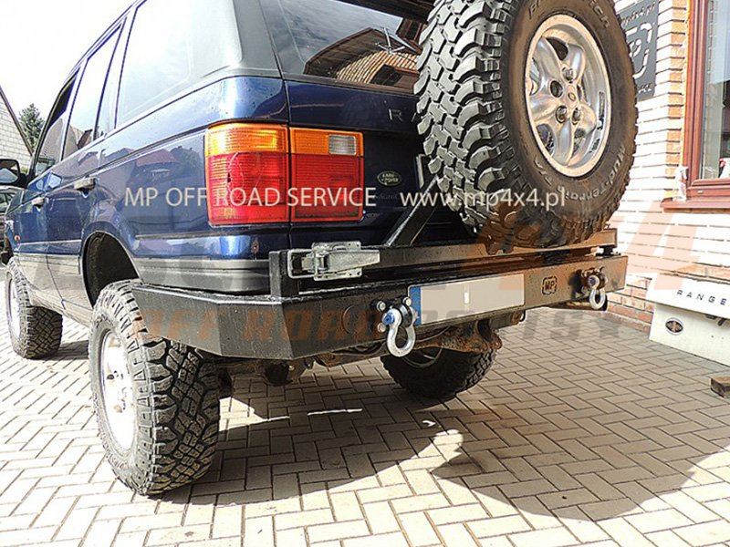 Rear bumper with spare wheel holder MP4x4 Range Rover P38 (95-01 ...