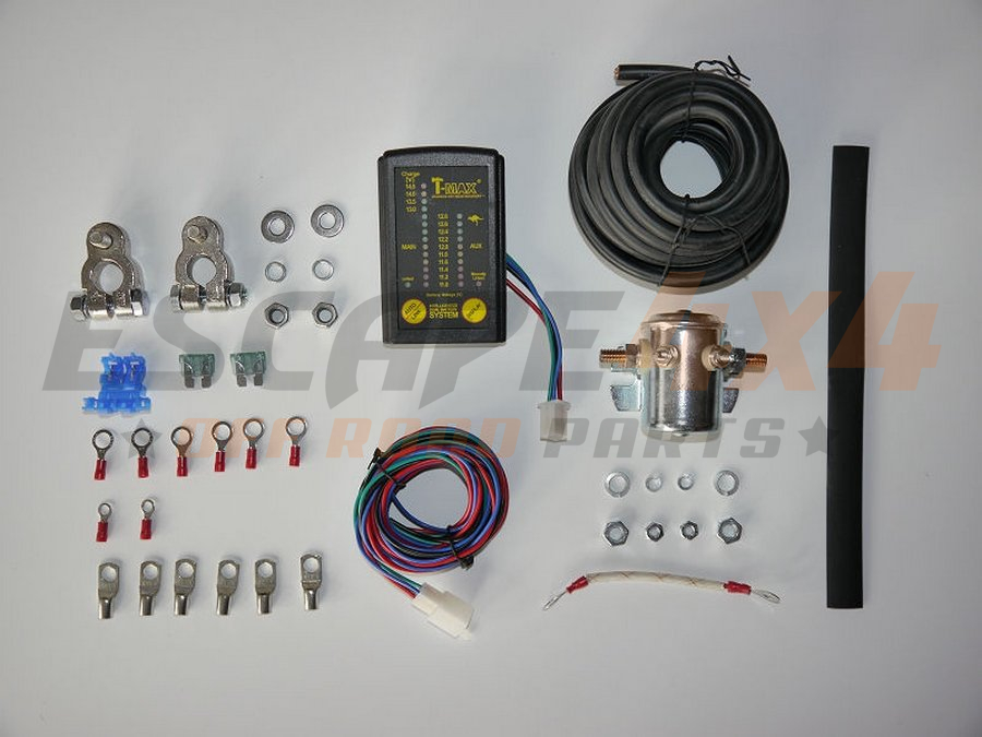 Dual battery system T-Max DBS02 | Escape4x4.eu