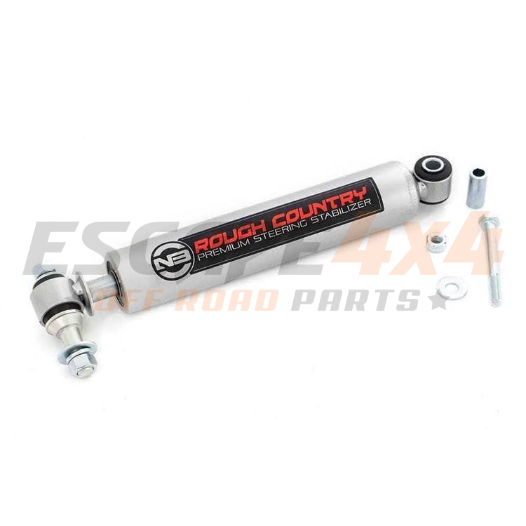 Steering damper Rough Country HD Jeep Cherokee XJ (84-01) | Escape4x4.eu