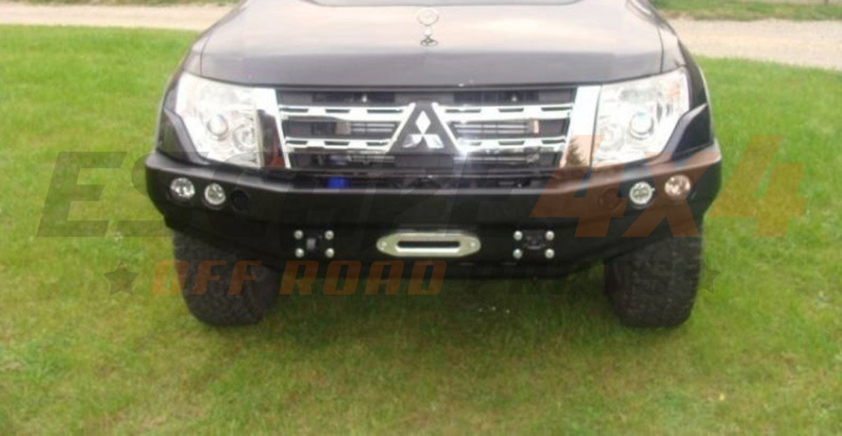 Front bumper Mitsubishi Pajero IV (15-) | Escape4x4.eu