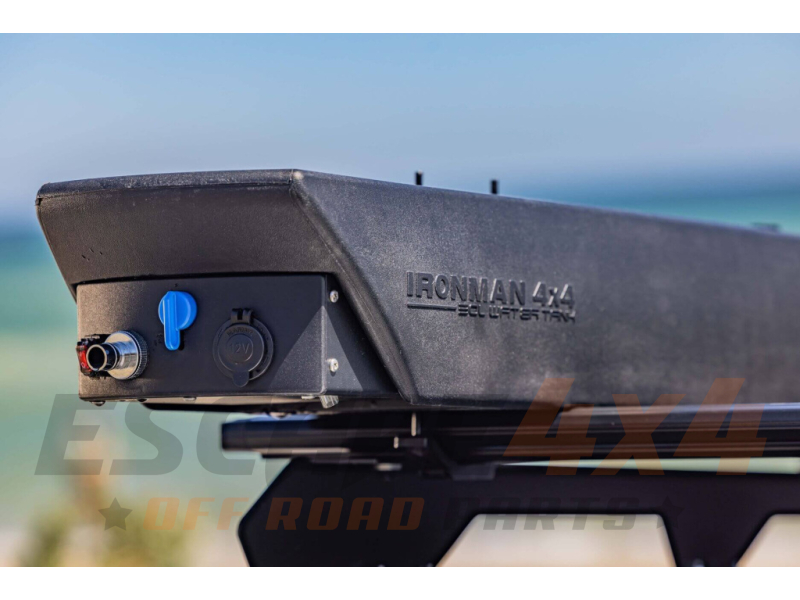 Water tank 30L with integrated 12V pump Ironman4x4 | Escape4x4.eu