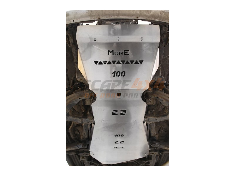 Set of aluminium underbody covers Toyota Land Cruiser J10 (98-07 ...