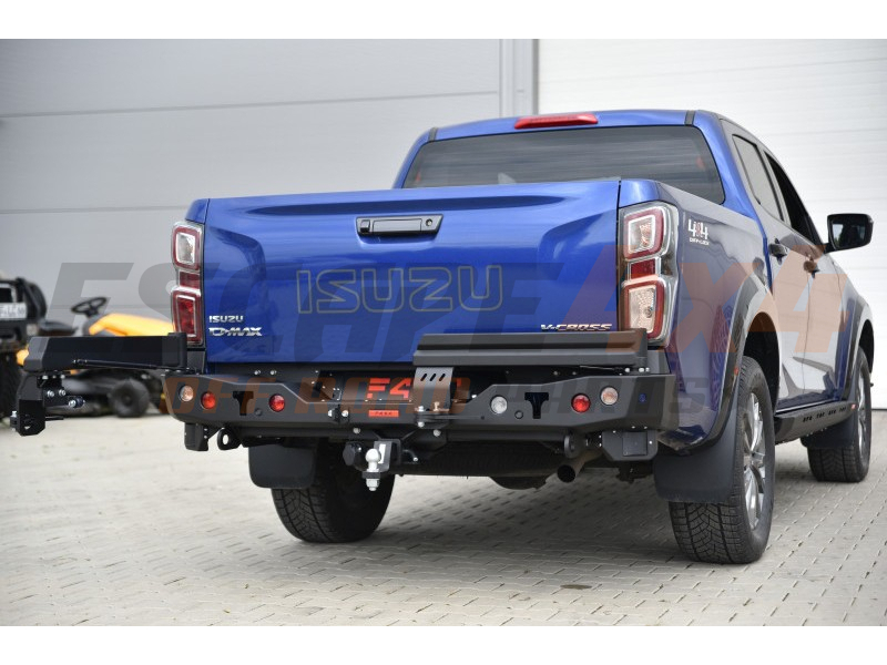 Left modular rear bumper arm Isuzu D-Max (20-) | Escape4x4.eu