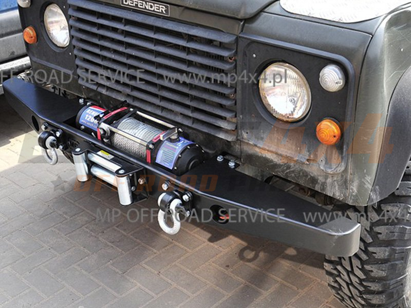 Front strength bumper MP4x4 Land Rover Defender 90 | Escape4x4.eu
