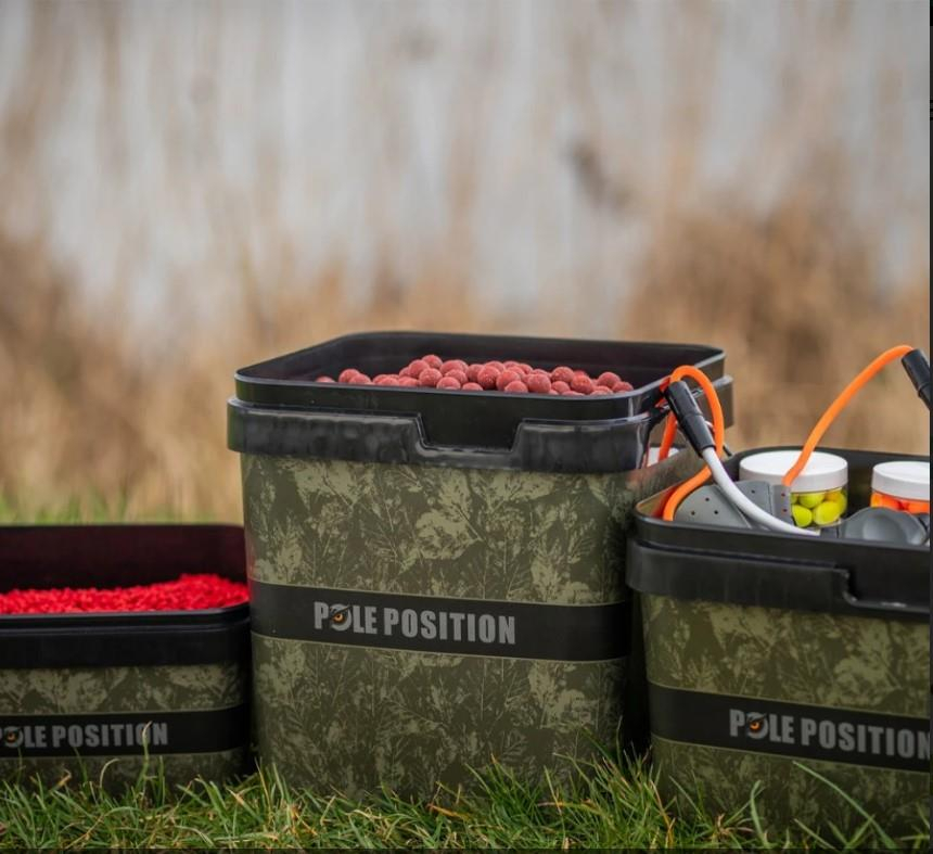 Pole Position - Kbelík Tackle & Bait Bucket 10l | fishmaster.cz