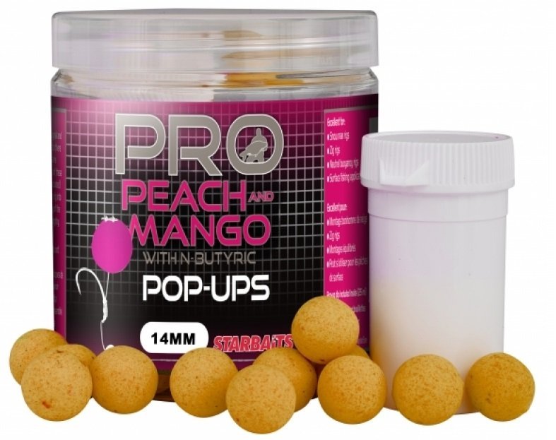 Starbaits - Pop-Up Pro Peach & Mango 10mm 60g | fishmaster.cz