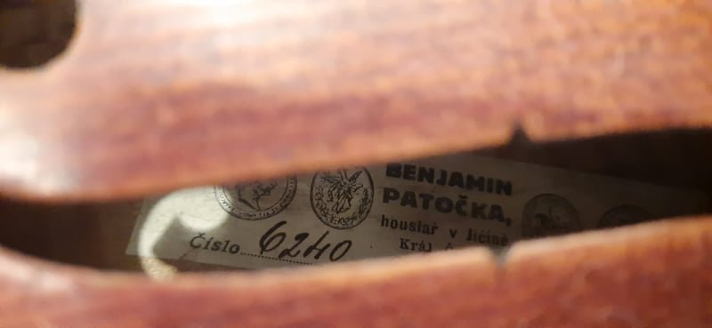 Patočka Benjamin viola 39 | Harfa.com - Hudební nástroje