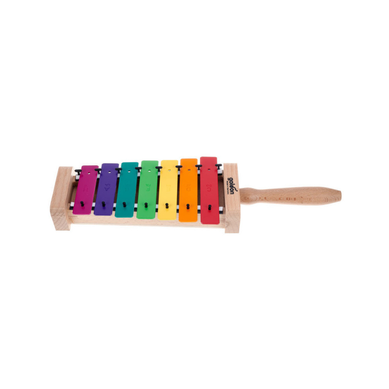 Goldon diatonický metalofon v barvách Boomwhackers 7 kamenů | Harfa.com ...