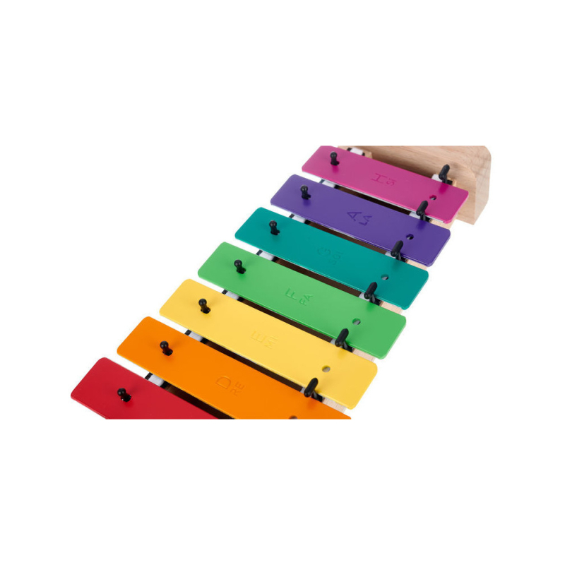 Goldon diatonický metalofon v barvách Boomwhackers 7 kamenů | Harfa.com ...