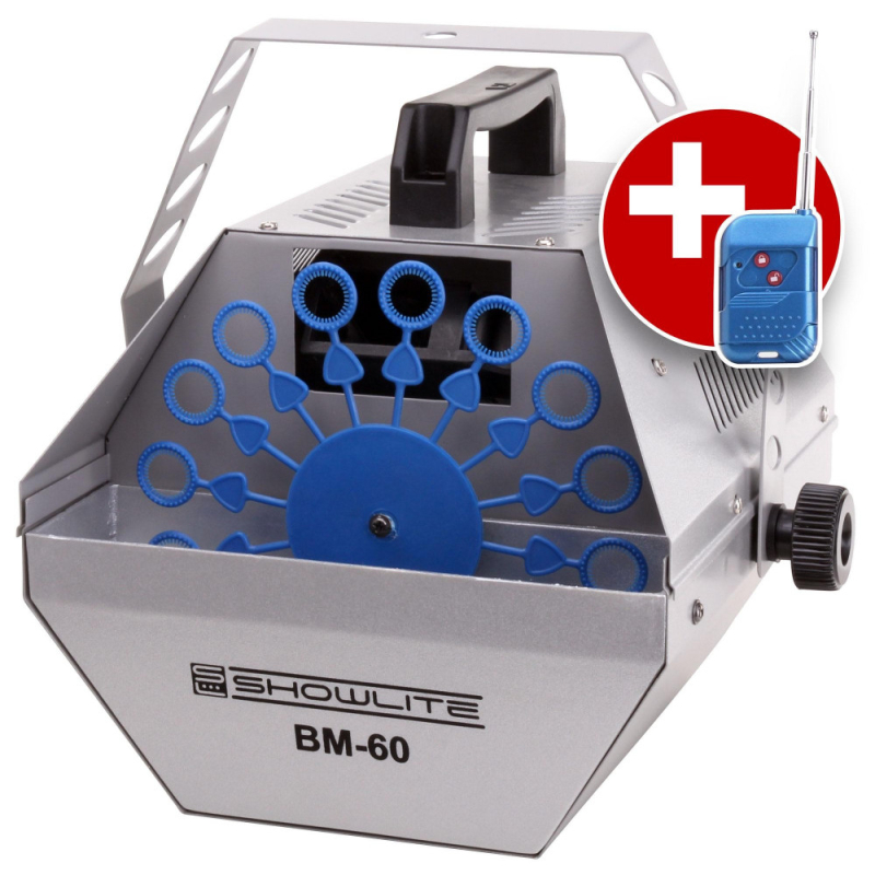 Showlite BM-60 - bublinkový stroj s dálkovým ovládáním | Harfa.com ...