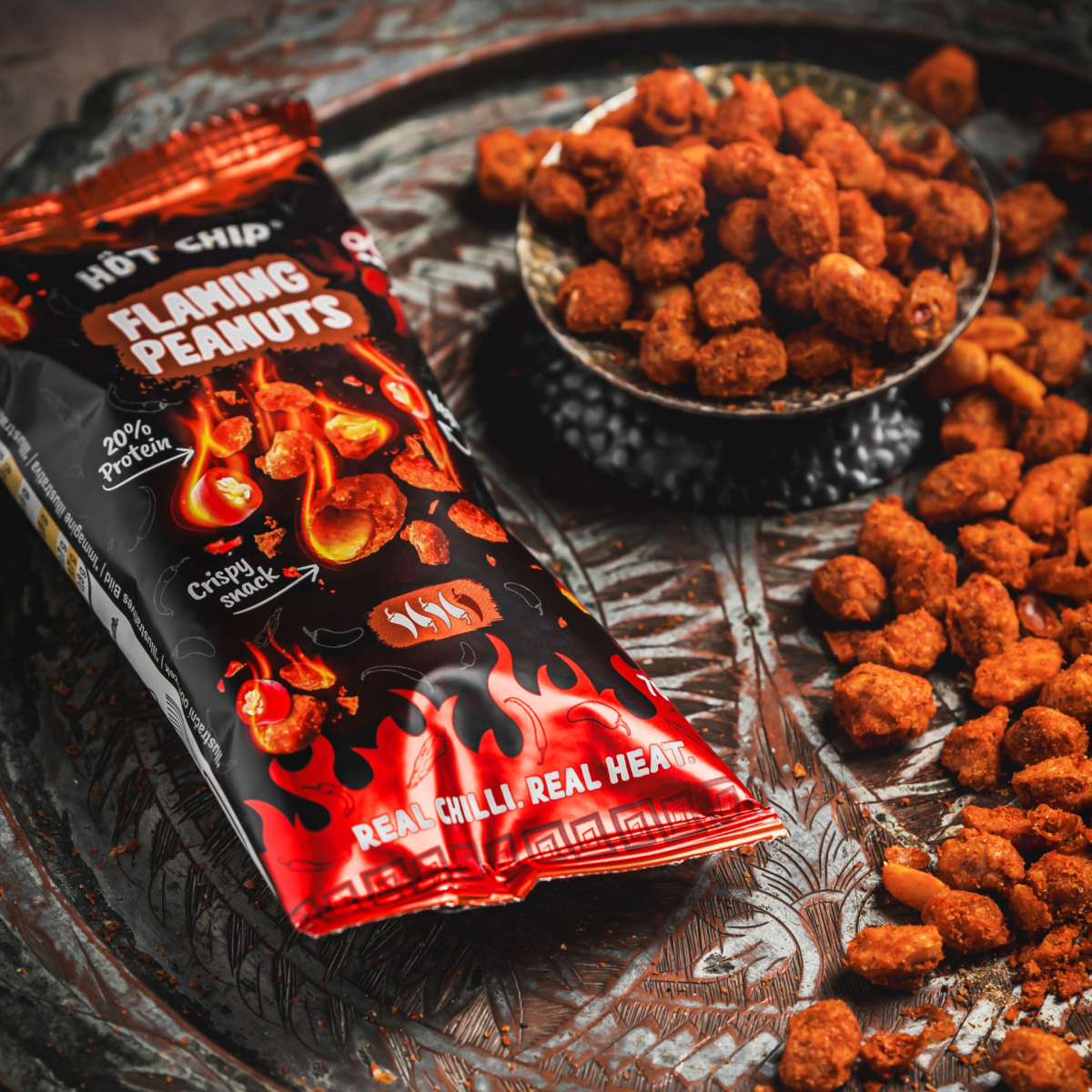 Flamin' Hot Peanuts 70 g | Real Chilli. Real Heat.