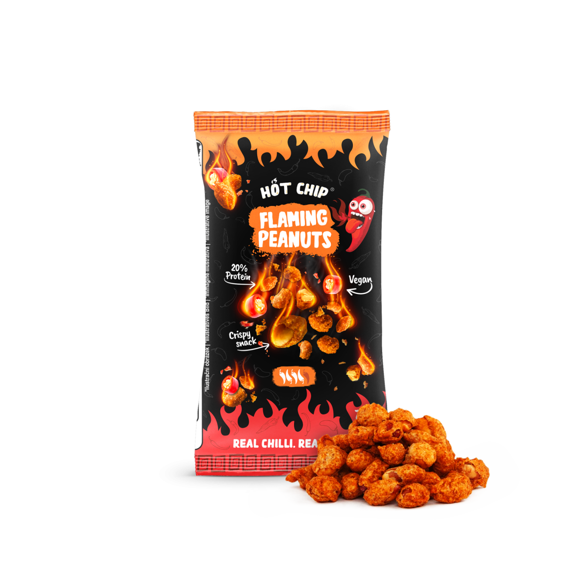 Flamin' Hot Peanuts 70 g | Real Chilli. Real Heat.