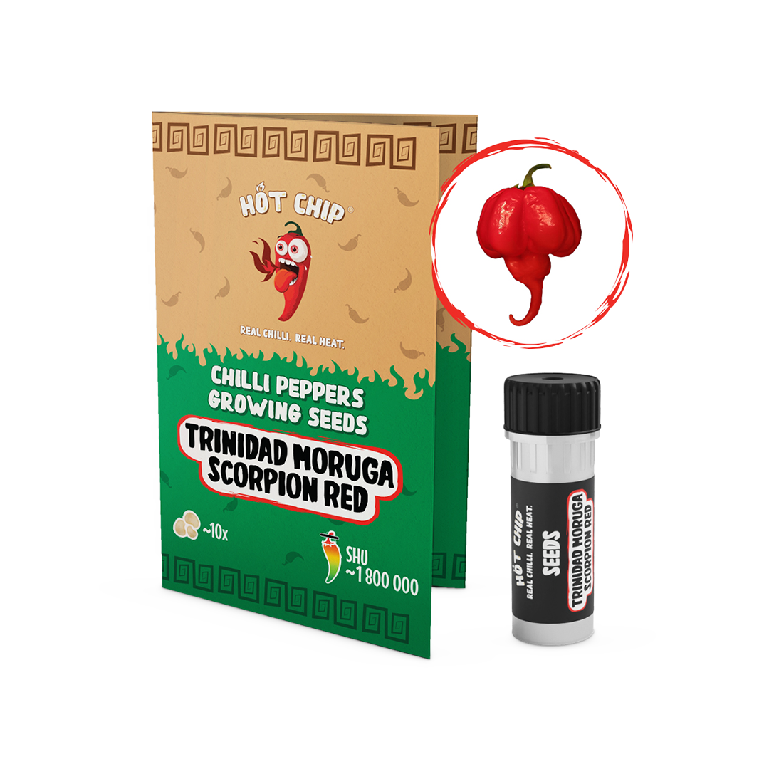 Trinidad Moruga Scorpion Red - chilli seeds | Real Chilli. Real Heat.