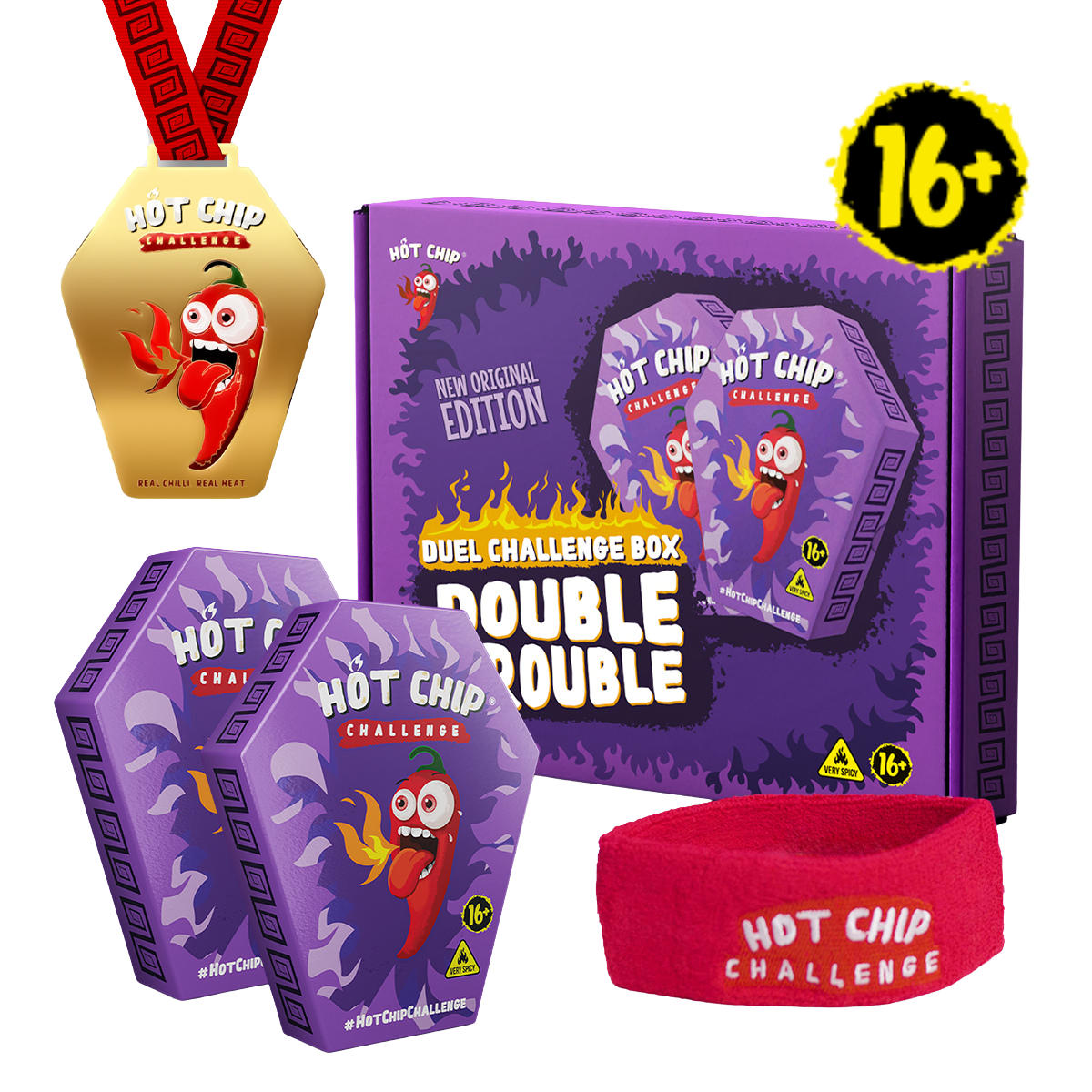Duel Challenge Box - Double Trouble | Real Chilli. Real Heat.