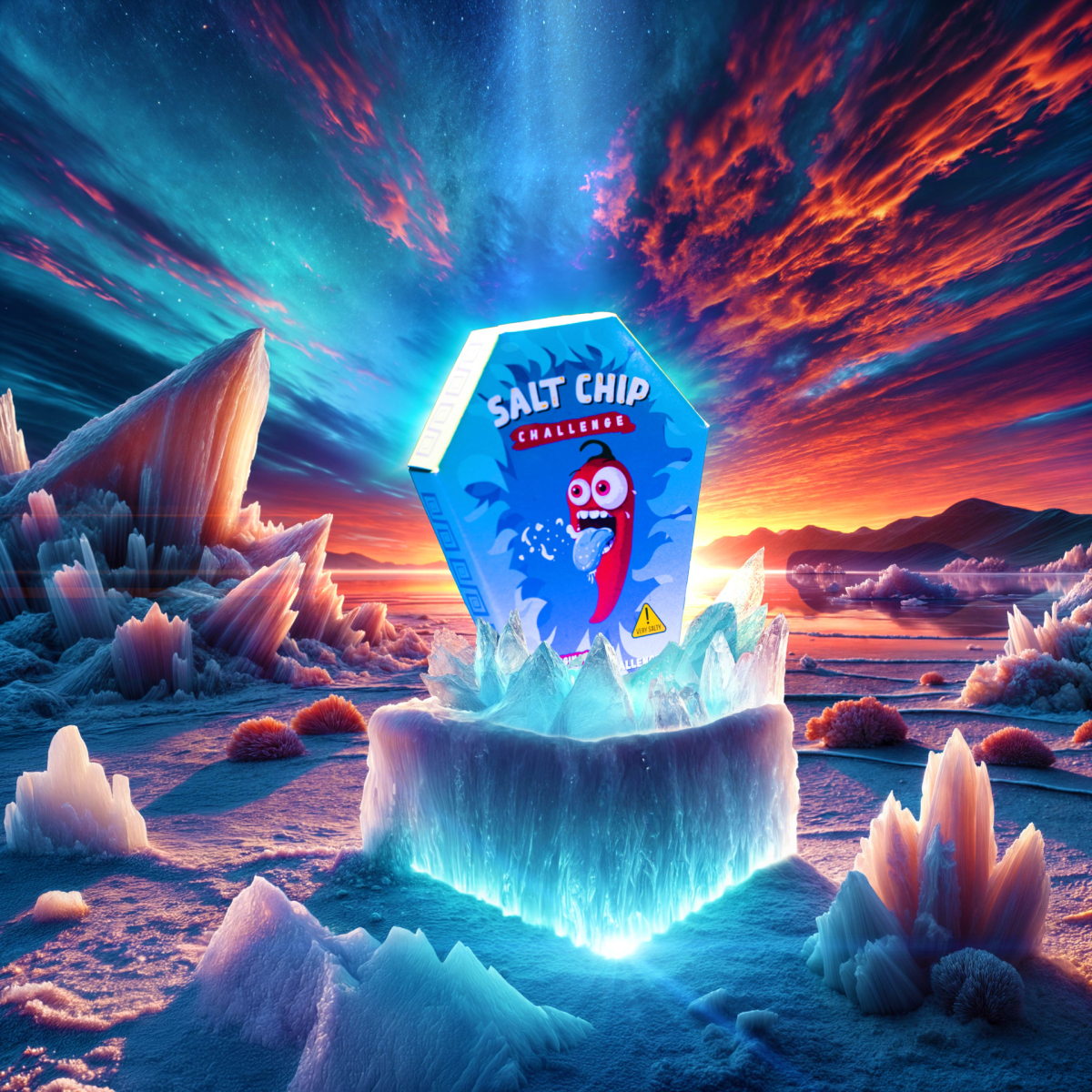 1x Salt Chip Challenge 8 g (9,9 €/pc) | Real Chilli. Real Heat.