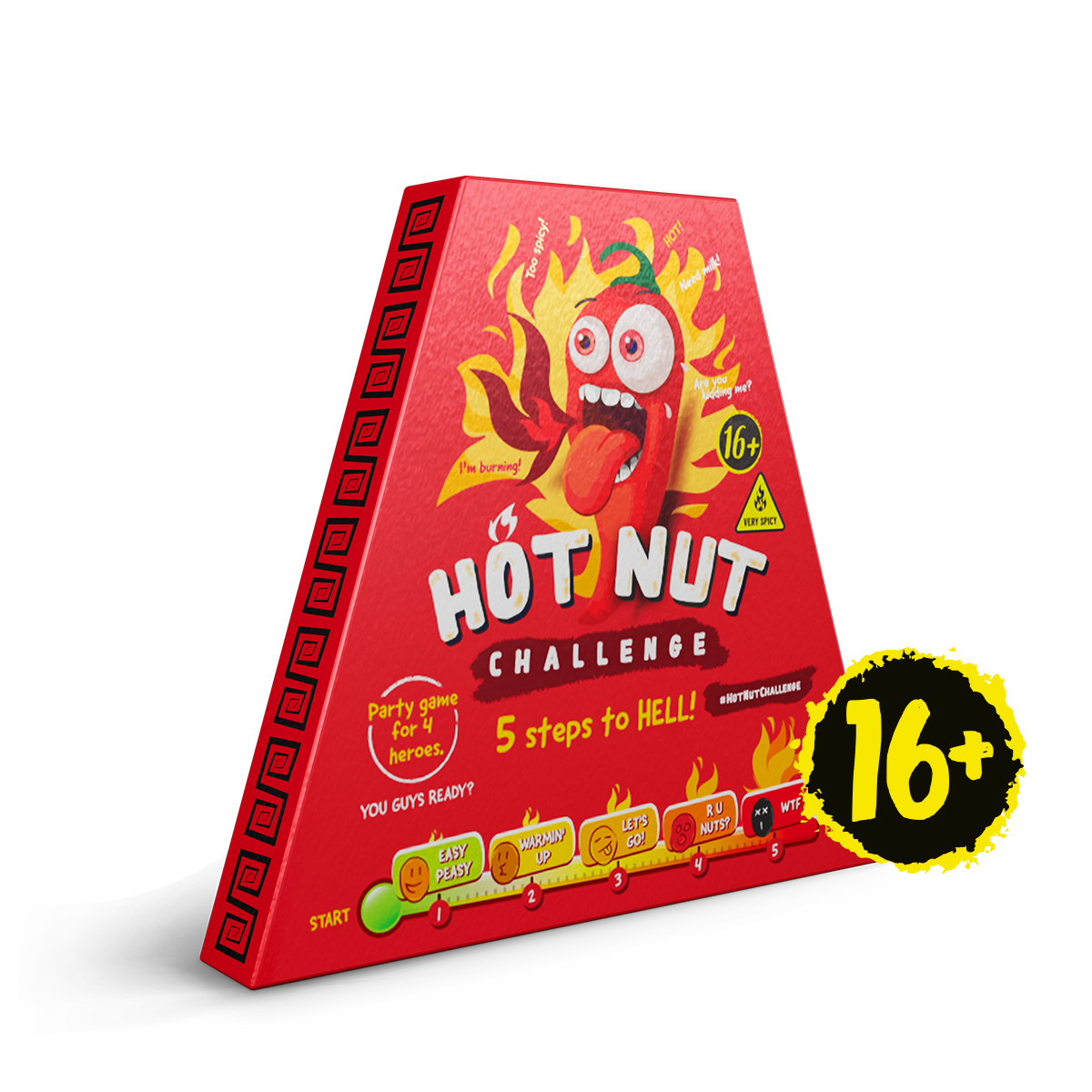 1x HOT- NUT Challenge 24 g (9,9 €/pc) | Real Chilli. Real Heat.