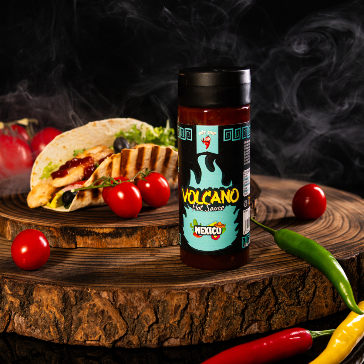 Mexikói chilli szósz 270 ml – Volcano | Real Chilli. Real Heat.
